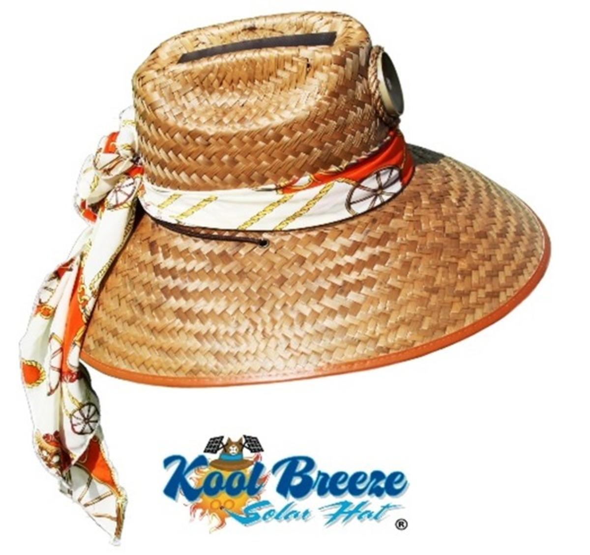 Kool Breeze Women's Solar Fan Thurman Hat - My Cooling Store
