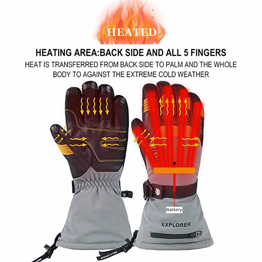 Mount Tec Explorer 5 Heated Performance Winter Gloves - My Cooling Store