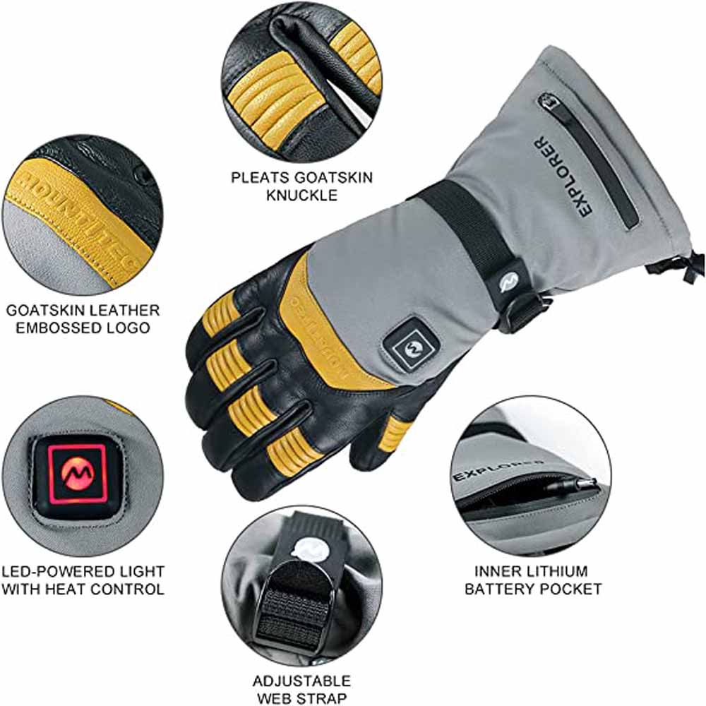Mount Tec Explorer 5 Heated Performance Winter Gloves - My Cooling Store