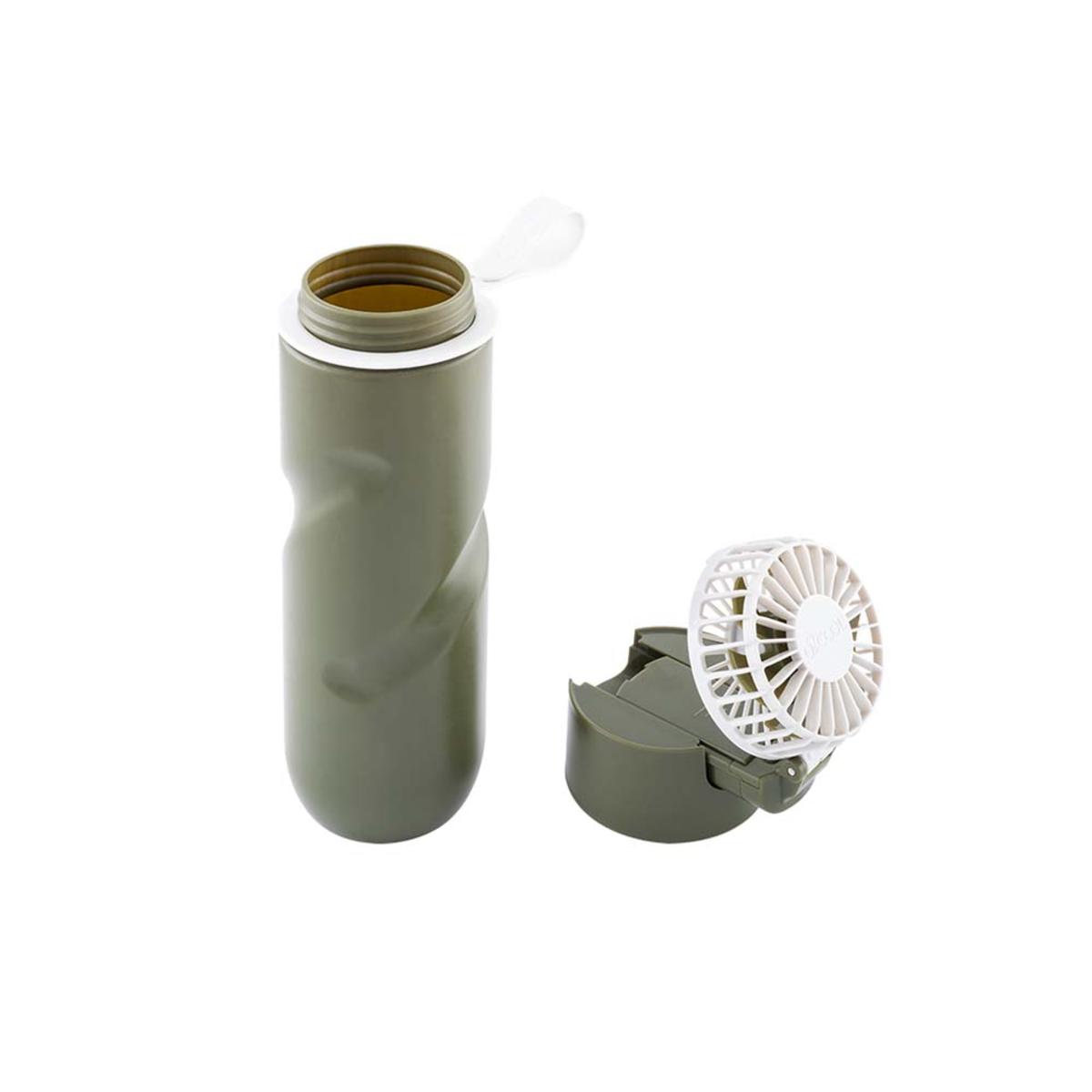 O2 Cool Breezy Sip Water Bottle with Fan - My Cooling Store