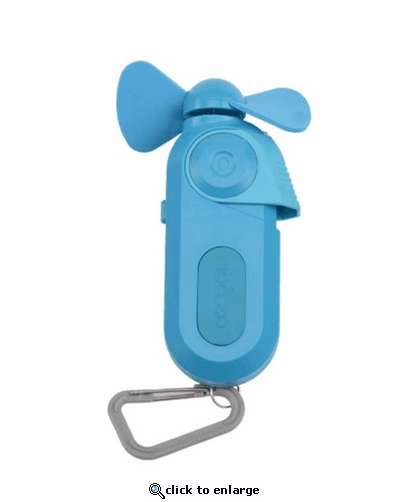 O2 Cool Sport Carabiner Misting Fan - My Cooling Store