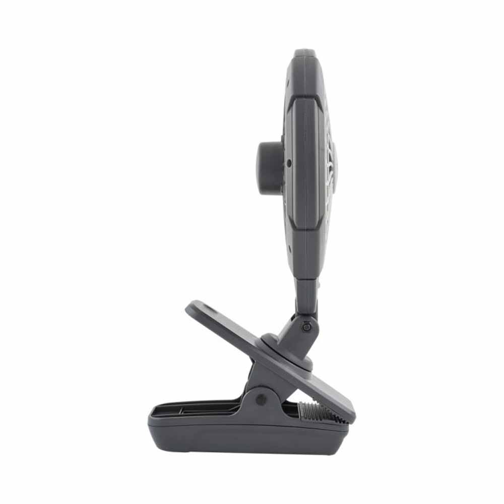 O2 Cool Treva 5 Inch Battery Operated Camping Clip Fan - Gray with ...