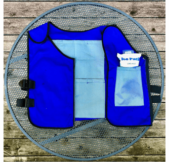 Open Box AlphaCool Arctic Cooling Ice Vest with Self-Fill Reusable Ice ...