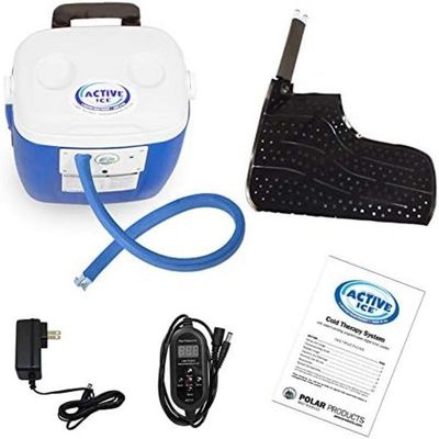Polar Products Active Ice 3.0 Cold Therapy Ice Machine System with 16 ...