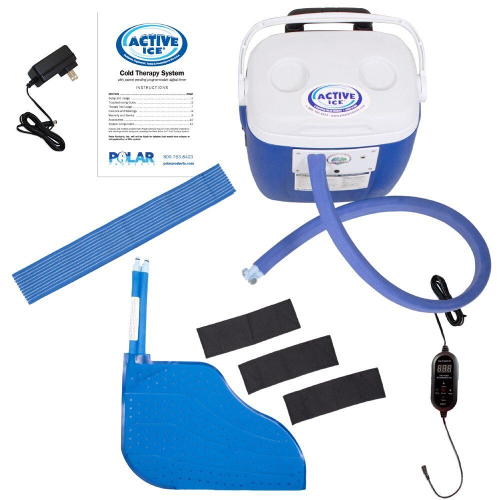 Polar Products Active Ice Large Foot with Ankle Cold Therapy System, 16 ...
