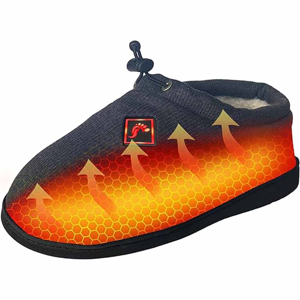 ThermalStep Rechargeable Electric Heated Slippers My Cooling Store