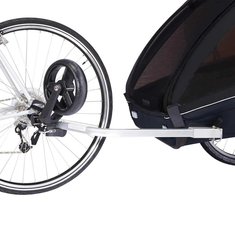 Thule Coaster XT 2-Seat Bike Trailer - Black - My Cooling Store