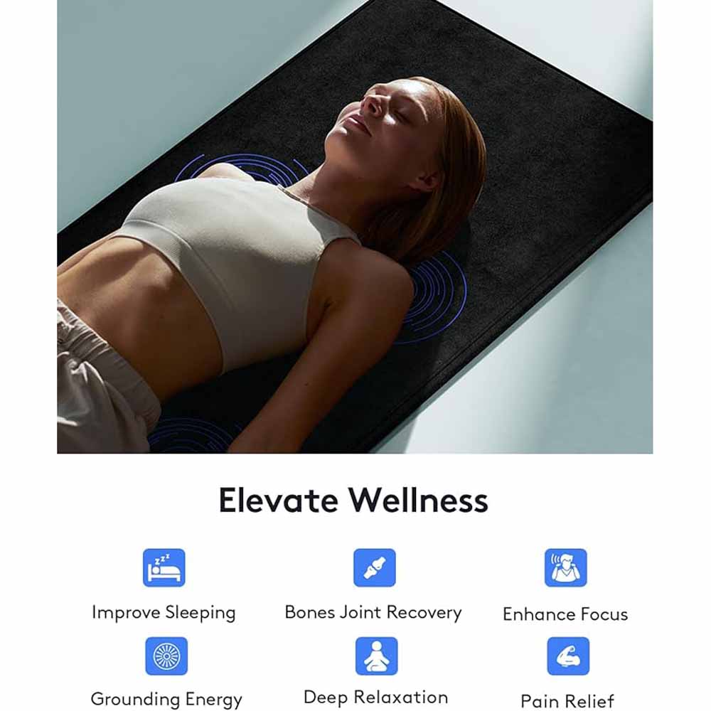 UTK Full Body Bio-PEMF Mat, Bio-Electromagnetic Field Therapy - Black ...