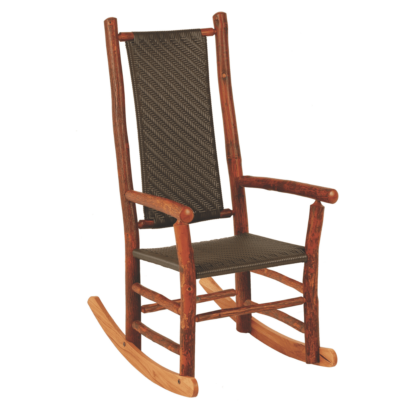 Old Hickory High Back Outdoor Rocker