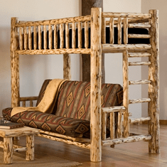 Frontier Collection - Rustic Log Furniture