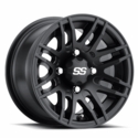 12x7 ITP SS316 Matte Black 4/110 UTV Wheel | Side By Side Stuff
