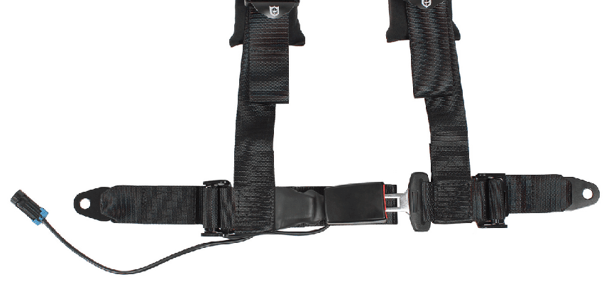 Black 2 Inch AutoStyle Harness | Side by Side Stuff