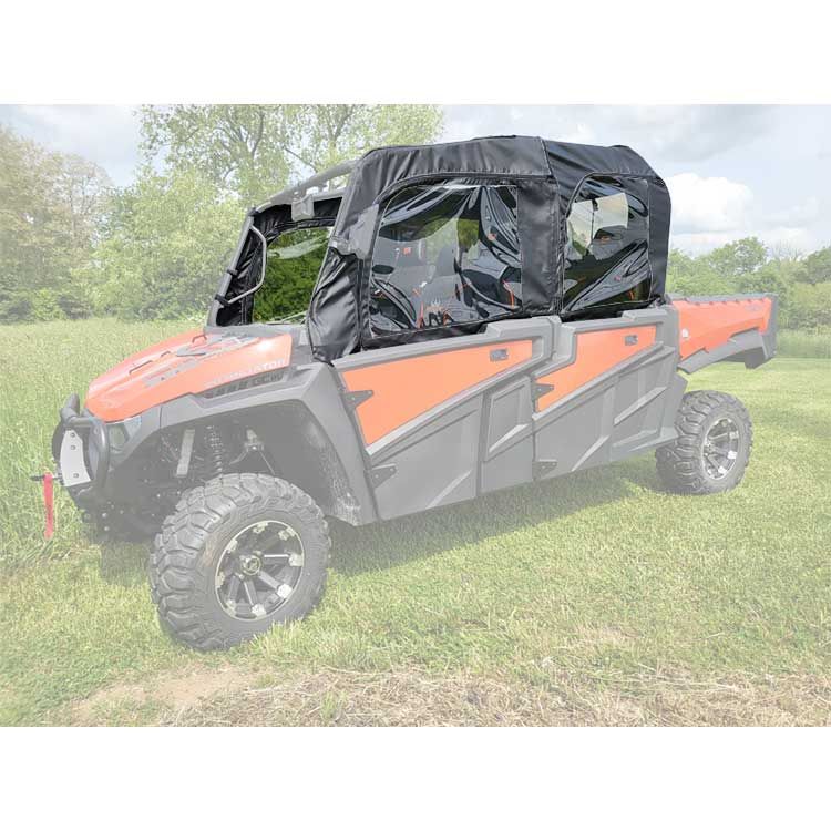 Intimidator GC1K Crew Black 3 Star Upper Doors & Zippered Rear Window