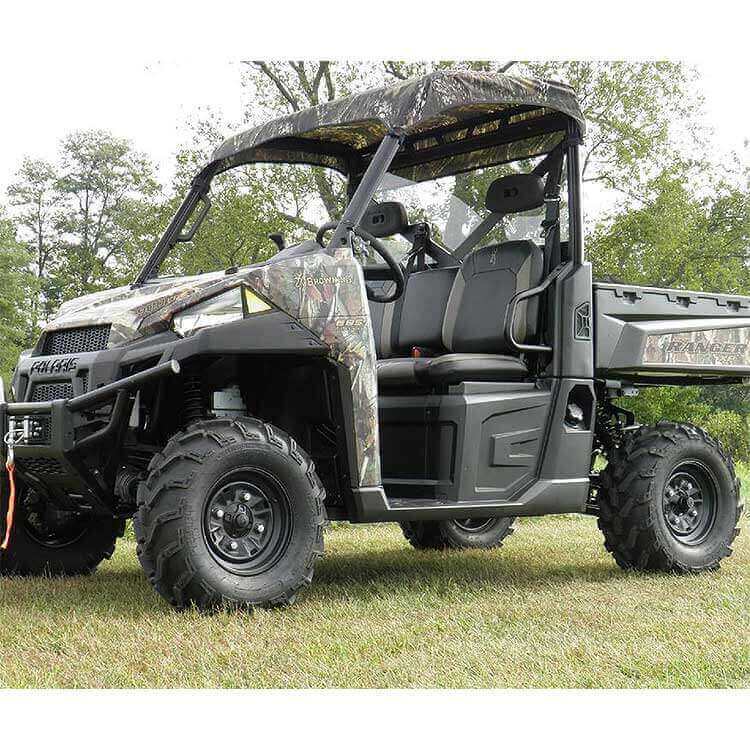 2013-14 Full Size Polaris Ranger with Pro-Fit Cage 3 Star Camo Soft Top