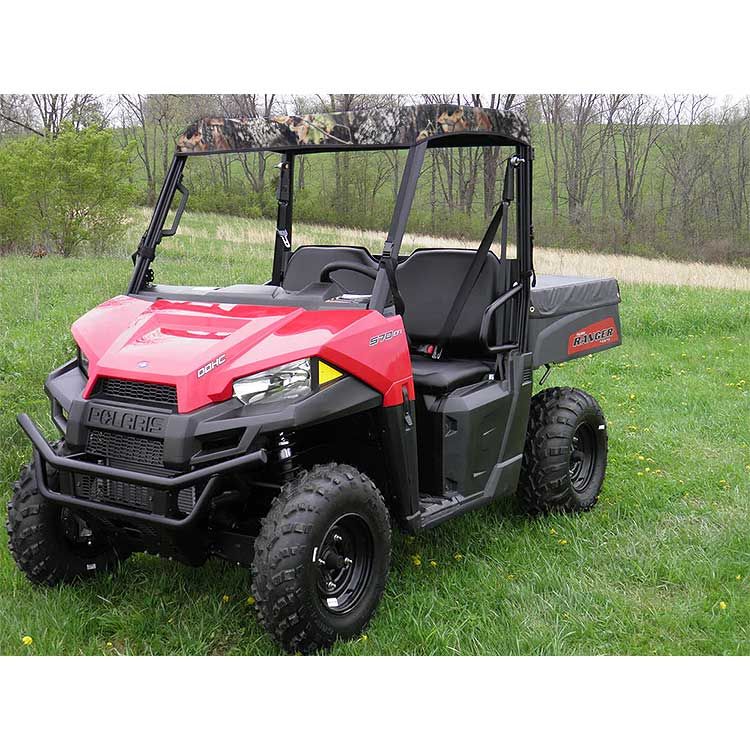 Mid Size Polaris Ranger 500 and Ranger ETX 3 Star Camo Soft Top