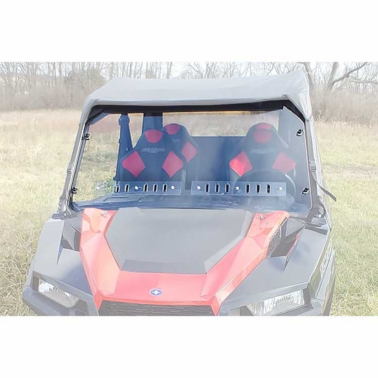 Polaris General 1000 Hard Coated Vented 3 Star Front Lexan Windshield