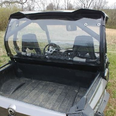 3 Star Hard Rear Windshield For Can Am Commander | Side by Side Stuff