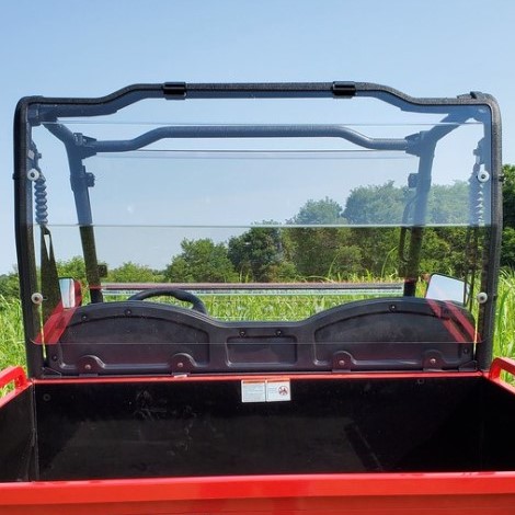 3 Star Hard Rear Windshield For Hisun HS 400 | Side by Side Stuff