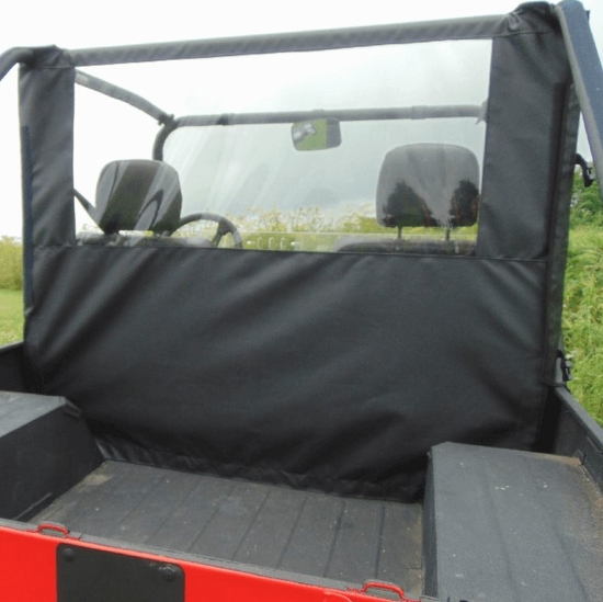 Mahindra ROXOR Black 3 Star Rear Soft Panel | Side By Side Stuff