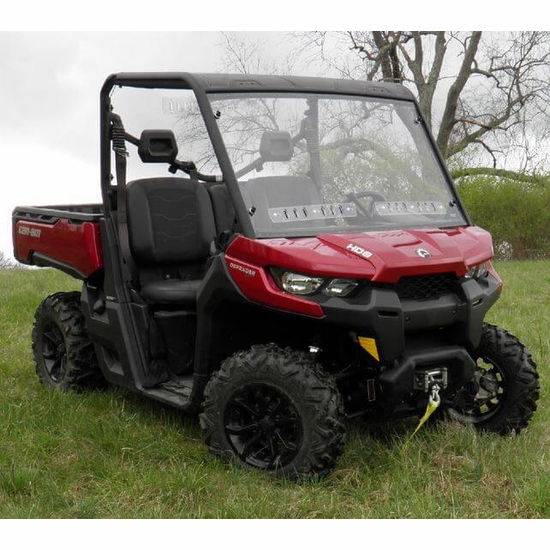 Can Am Defender 3 Star Front Windshield | Side by Side Stuff