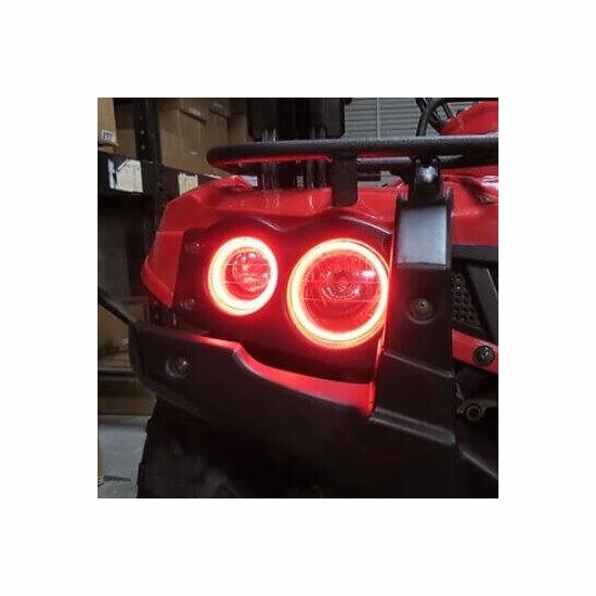 Hisun Forge 400 Angel Eye LED Headlight | Side by Side Stuff