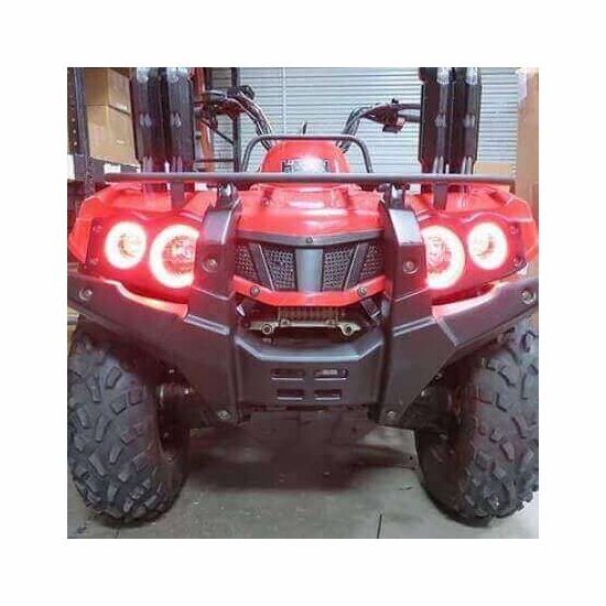 Hisun Forge 400 Angel Eye LED Headlight | Side by Side Stuff