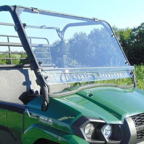 Kawasaki Mule ProMX Front Windshield | Side By Side Stuff