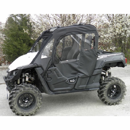 Yamaha Wolverine Black 3 Star Full Door Set | Side By Side Stuff