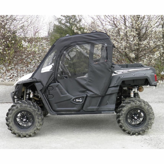Yamaha Wolverine Black 3 Star Full Door Set | Side By Side Stuff
