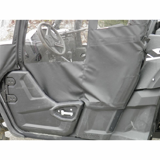 Yamaha Wolverine Black 3 Star Full Door Set | Side By Side Stuff