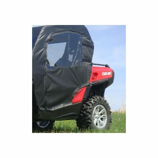 2011-20 Can Am Commander Onyx Black 3 Star Soft Full Door Set