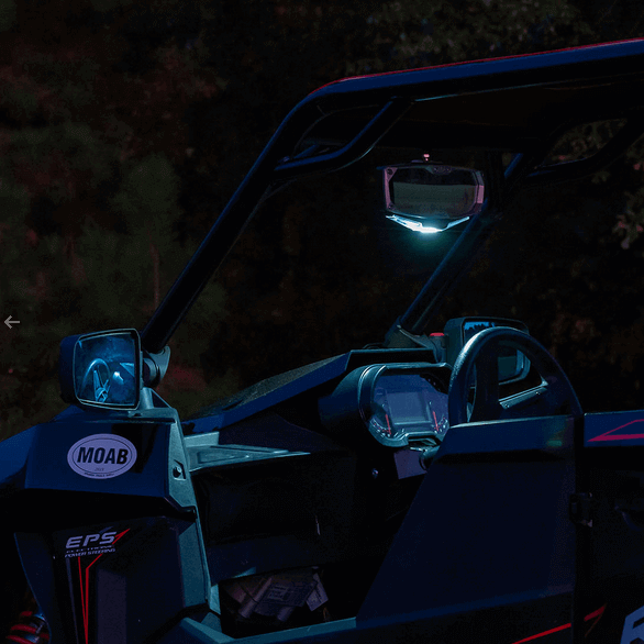 Seizmik Halo RA LED Rear View Mirror | Side by Side Stuff