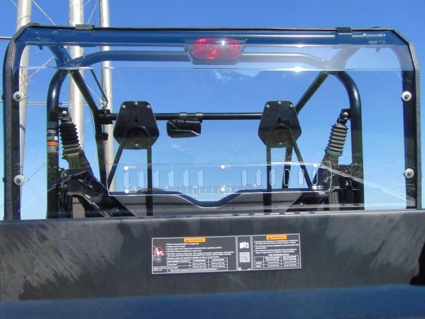 3 Star Hard Rear Windshield For Textron Stampede | Side by Side Stuff