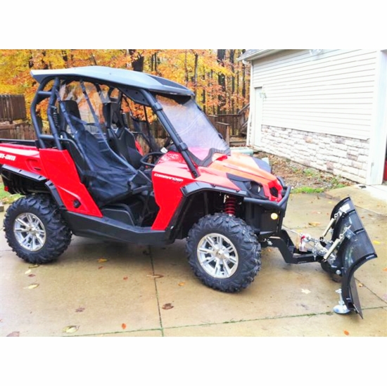 Heavy Duty 72" Plow for Can Am Commander | Side by Side Stuff