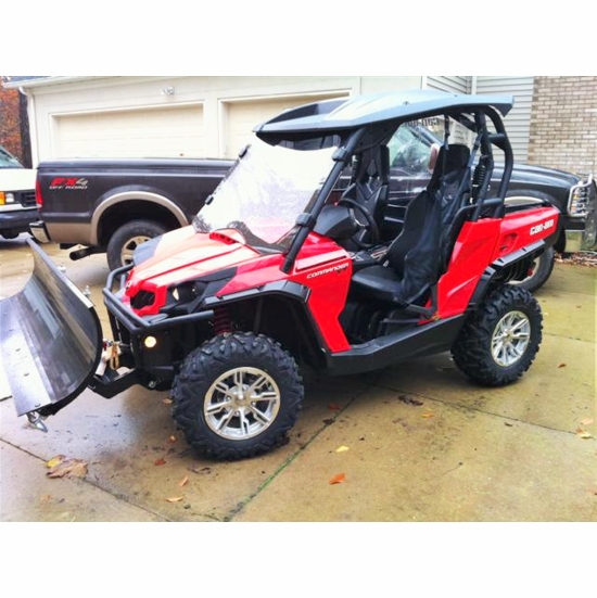 Heavy Duty 72" Plow for Can Am Commander | Side by Side Stuff