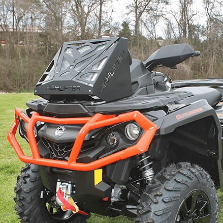 Can Am Outlander 850 Radiator Relocation | Side by Side Stuff