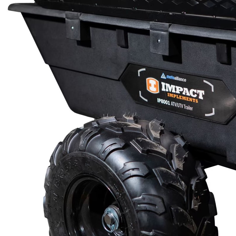 Impact Implements Poly Tub Trailer - 1500 lb Capacity|Side by Side Stuff