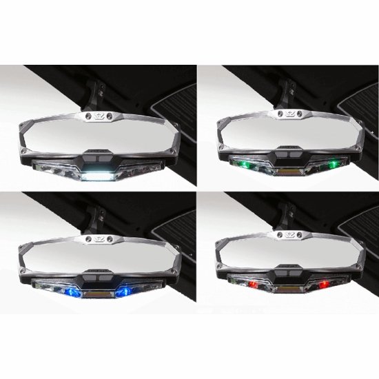Seizmik Halo RA LED Rear View Mirror | Side by Side Stuff
