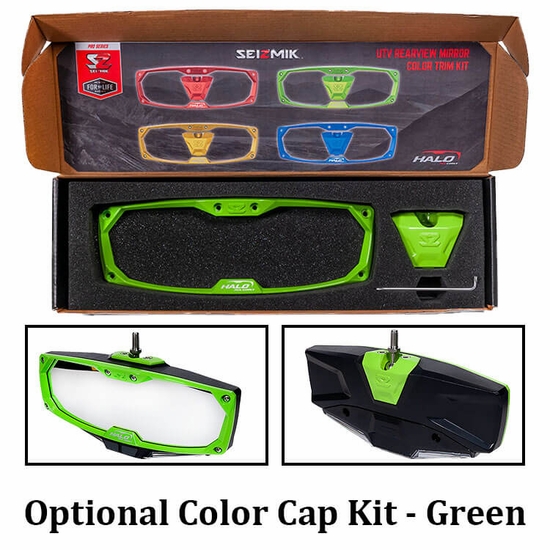 Seizmik LED Rear View Mirror with Pro-Fit Clamp | Side By Side Stuff