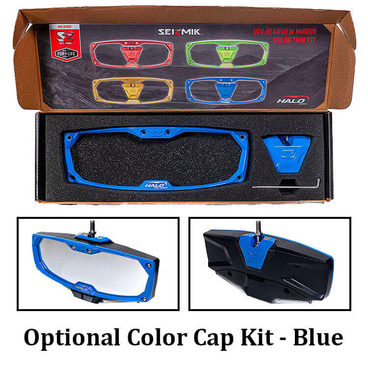 Seizmik LED Rear View Mirror with Pro-Fit Clamp | Side By Side Stuff