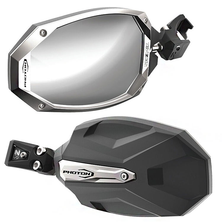 Seizmik Photon Side Sport Mirrors and Pro-Fit Clamp | Side By Side Stuff