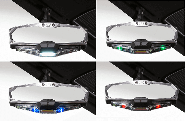 Seizmik Halo RA LED Rear View Mirror | Side by Side Stuff