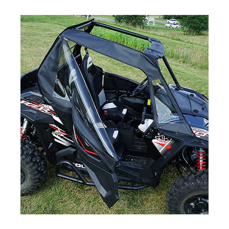 Polaris RZR S 900 Seizmik Soft Upper Doors with Zippered Windows