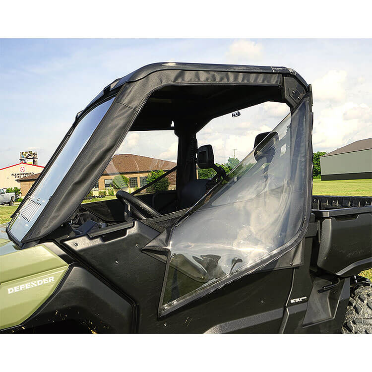 Can Am Defender Upper Doors with Zippered Windows | Side By Side Stuff