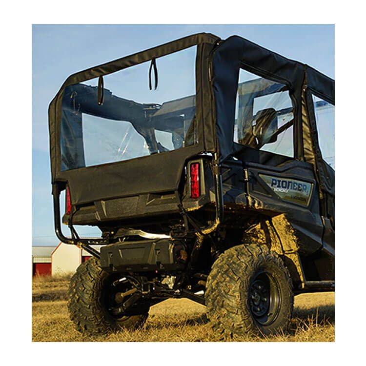 Pioneer 1000-5 Upper Doors with Zipped Windows, Middle and Rear Windows