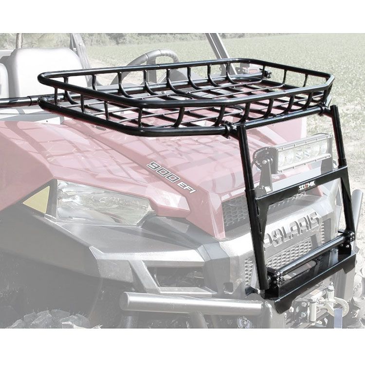 Polaris Ranger with Pro-Fit Cage Seizmik Hood Rack | Side By Side Stuff