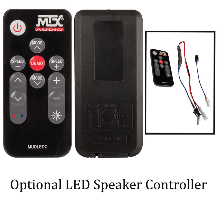 MTX Universal 4-Speaker & Amp Package | Side By Side Stuff