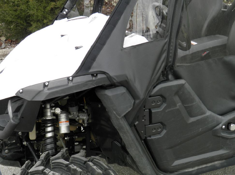 Yamaha Wolverine Black 3 Star Full Door Set | Side By Side Stuff