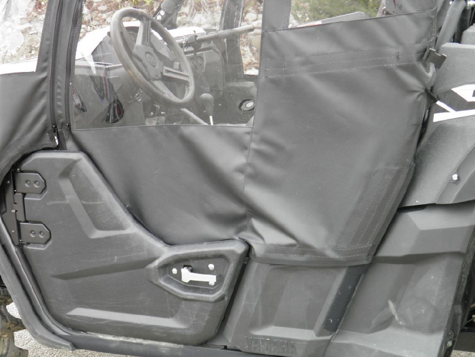 Yamaha Wolverine Black 3 Star Full Door Set | Side By Side Stuff