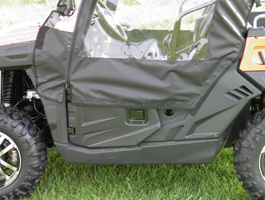 CF MOTO UForce 500 and Uforce 800 Black 3 Star Soft Full Door Set